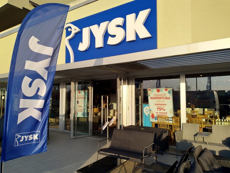 Jysk apre il primo negozio in Puglia e riapre a Brunico - Corriere ...