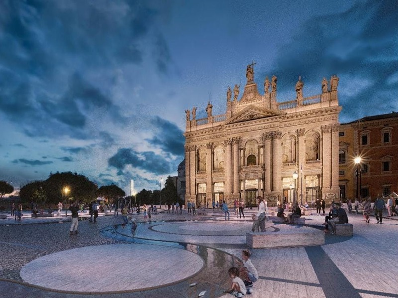 Come sarà la nuova Piazza San Giovanni a Roma: i lavori dal 2024 ...