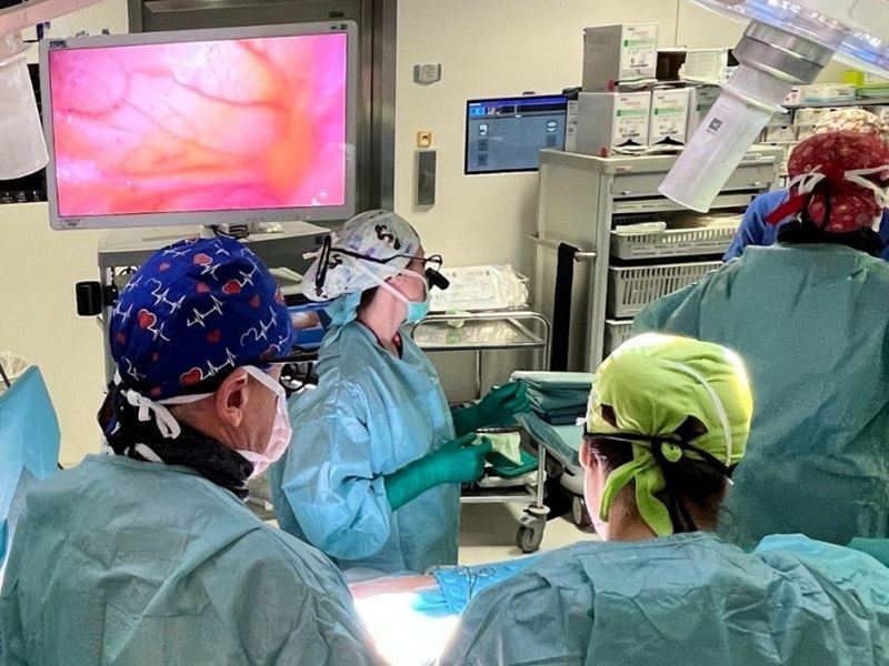 Nuova colonna in 3D per la cardiochirurgia mininvasiva in toracoscopia ...