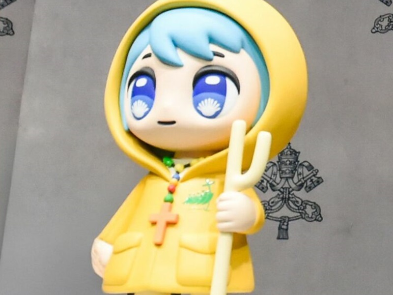 Luce, la mascotte di Simone Legno per il Giubileo 2025, fa discutere ...