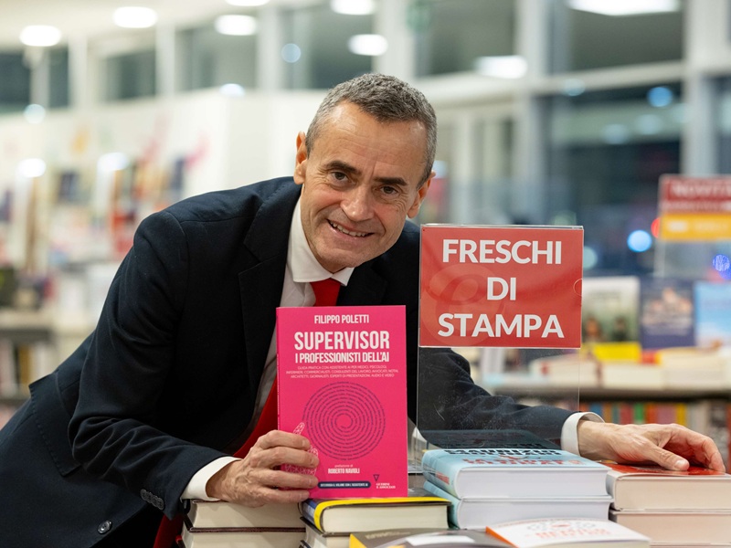 Filippo Poletti in libreria con "Supervisor. I professionisti dell’AI ...