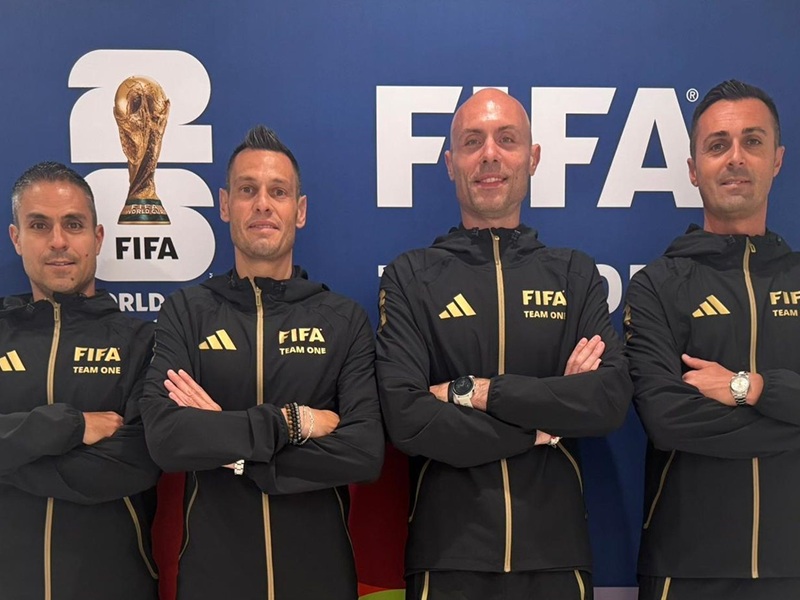 Mariani, Bindoni, Tegoni e Di Bello sono gli arbitri italiani partiti ...